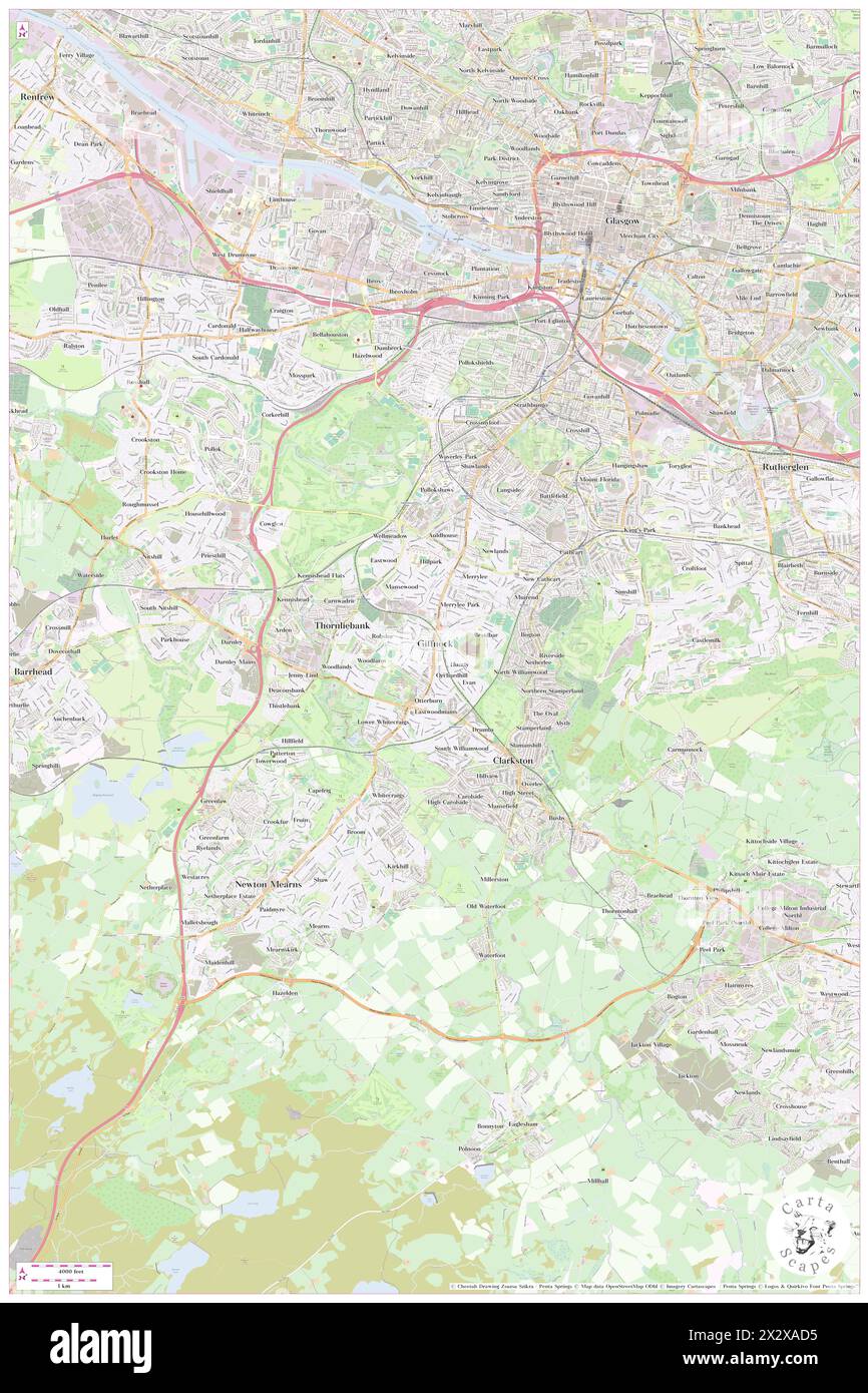 Giffnock, East Renfrewshire, GB, United Kingdom, Scotland, N 55 48' 13 ...