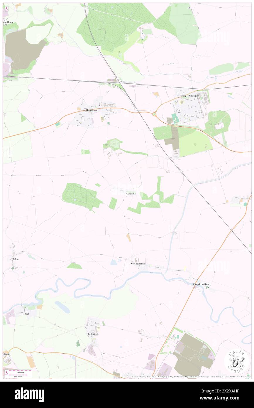 Gateforth, North Yorkshire, GB, United Kingdom, England, N 53 45' 3 ...