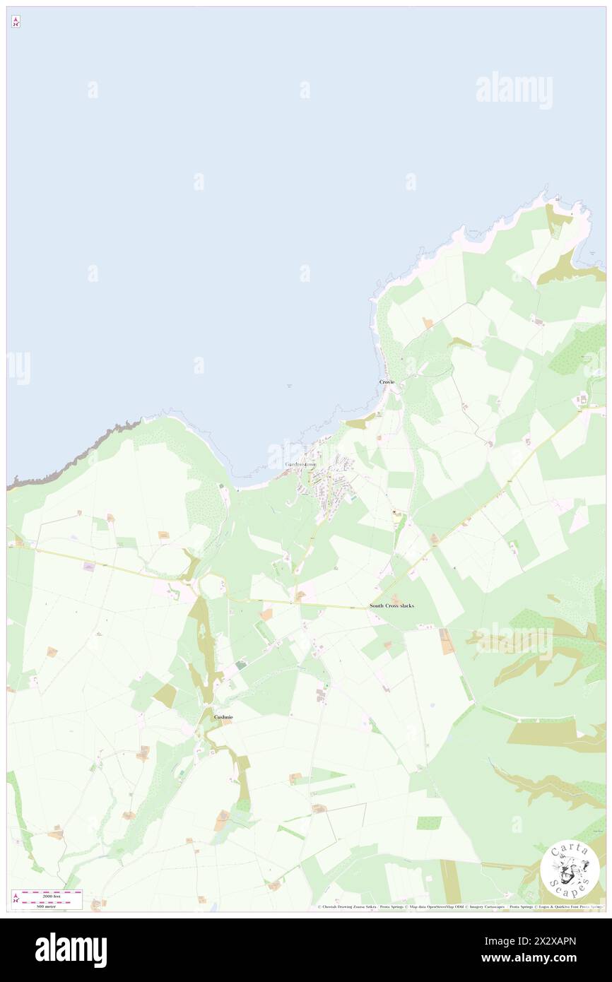 Gardenstown, Aberdeenshire, GB, United Kingdom, Scotland, N 57 40' 19 ...