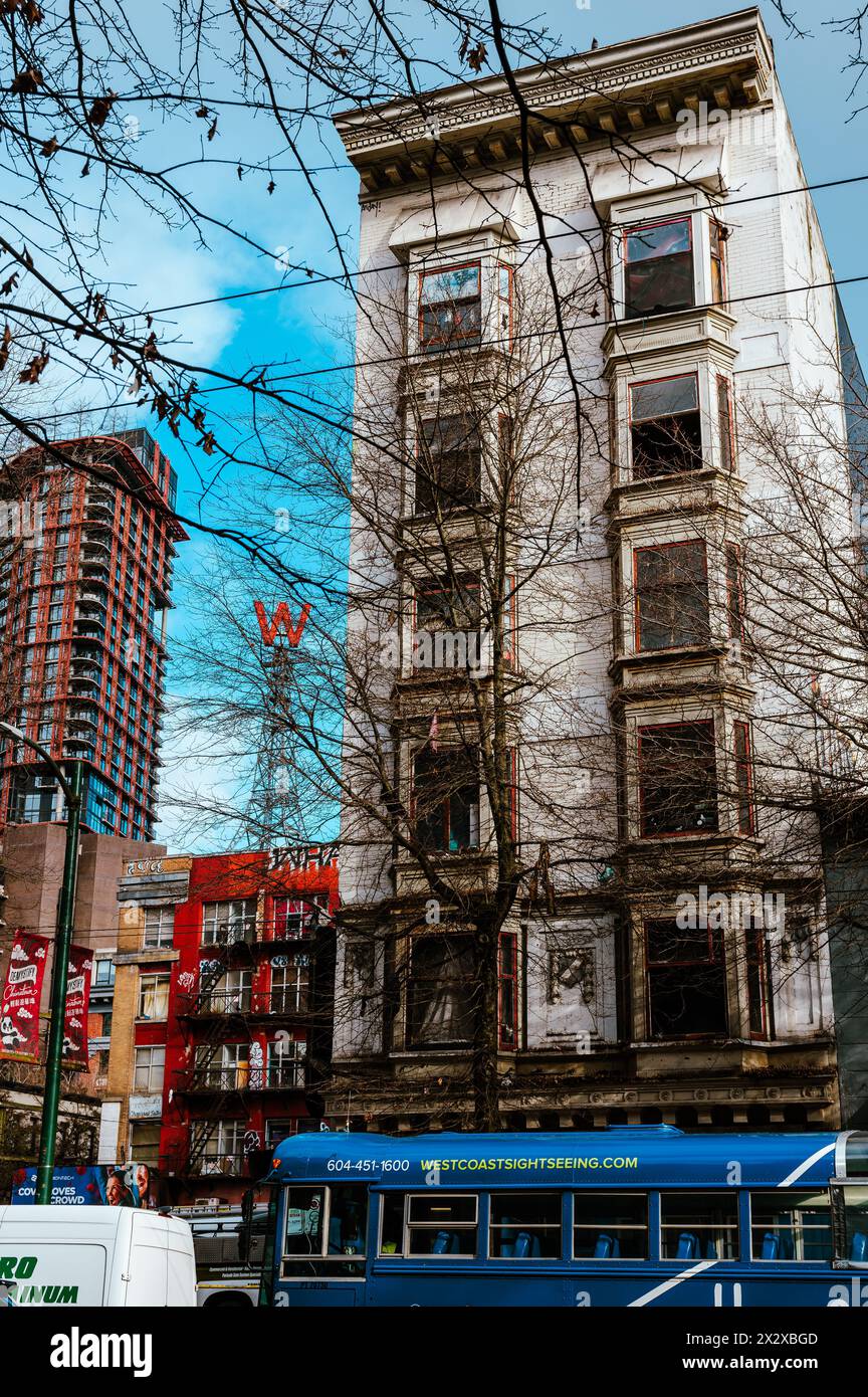 Vancouver woodward building hi-res stock photography and images - Alamy