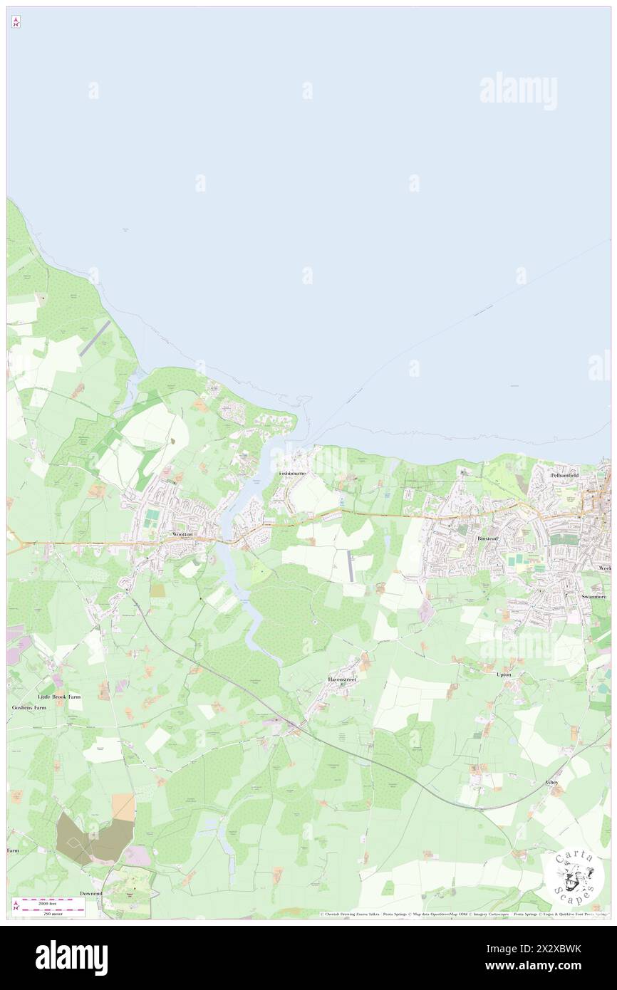 Fishbourne map hi-res stock photography and images - Alamy