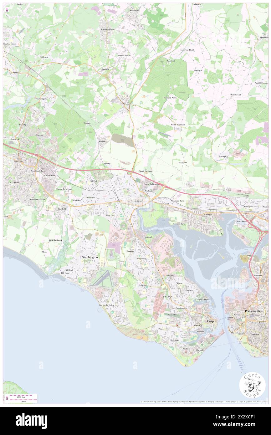 Fareham, Hampshire, GB, United Kingdom, England, N 50 51' 5'', S 1 10 ...