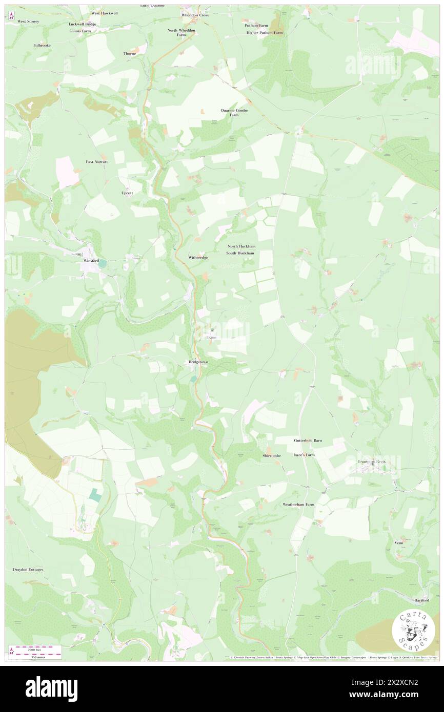 Exton map hi-res stock photography and images - Alamy