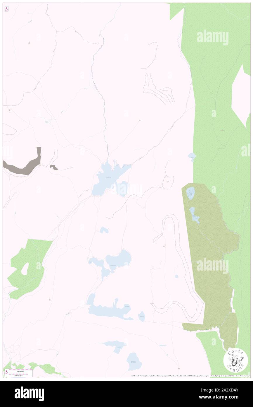 Loch Enoch, GB, United Kingdom, Scotland, N 55 7' 59'', S 4 25' 59 ...