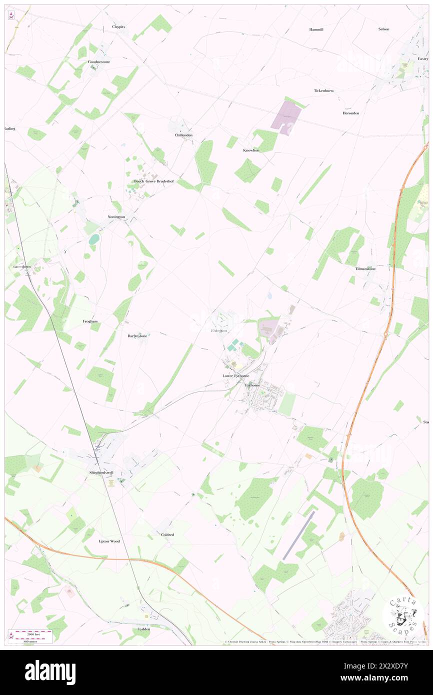 Elvington, Kent, GB, United Kingdom, England, N 51 12' 27'', N 1 15' 30 ...