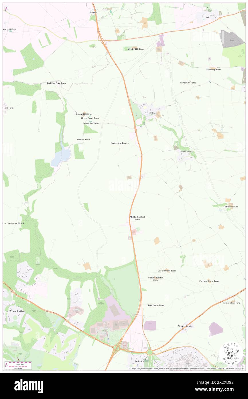 Elwick, Hartlepool, GB, United Kingdom, England, N 54 41' 4'', S 1 17 ...