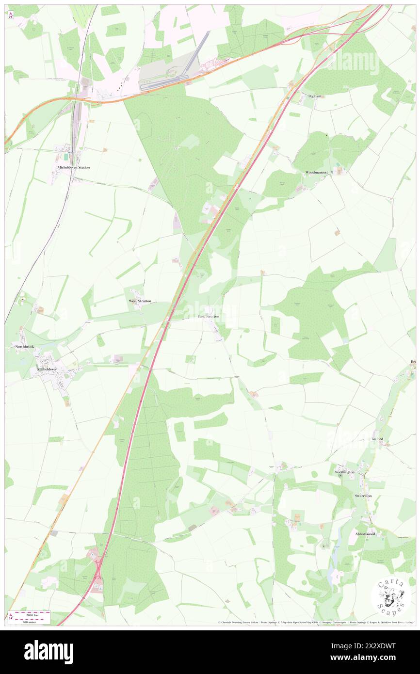 East Stratton, Hampshire, GB, United Kingdom, England, N 51 9' 26'', S ...