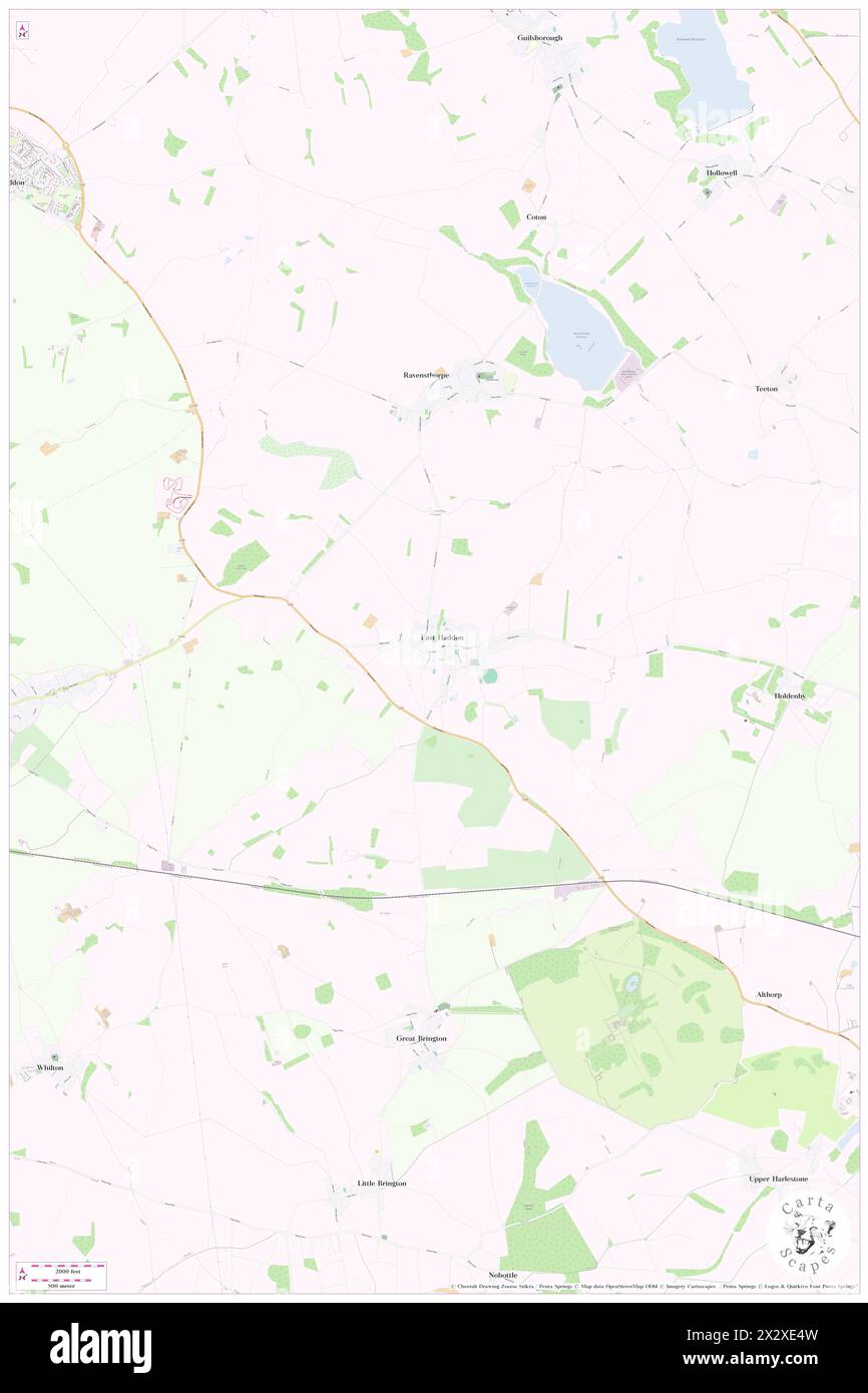 East Haddon, Northamptonshire, GB, United Kingdom, England, N 52 18' 25 ...