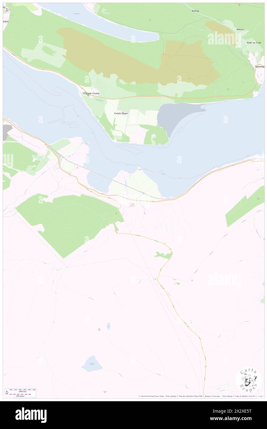 Easter Fearn Burn, Highland, GB, United Kingdom, Scotland, N 57 51' 0 ...