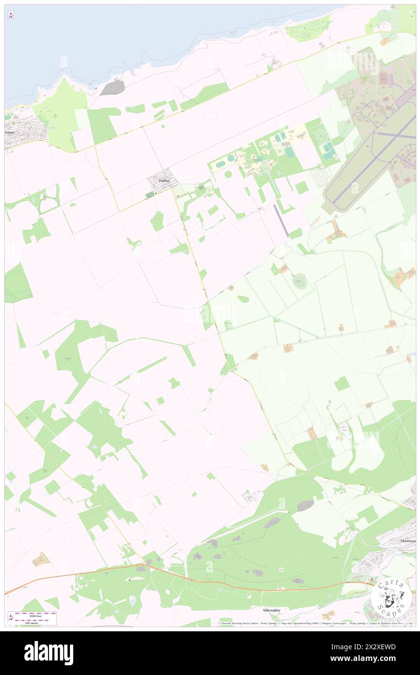 Duffus House, Moray, GB, United Kingdom, Scotland, N 57 40' 59'', S 3 ...