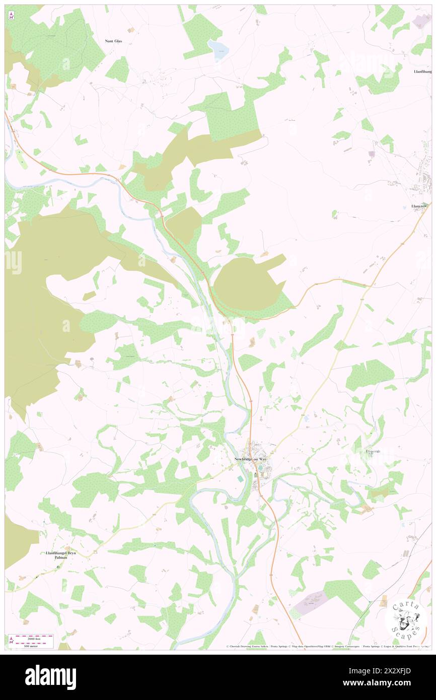 Doldowlod House, Sir Powys, GB, United Kingdom, Wales, N 52 13' 59'', S ...