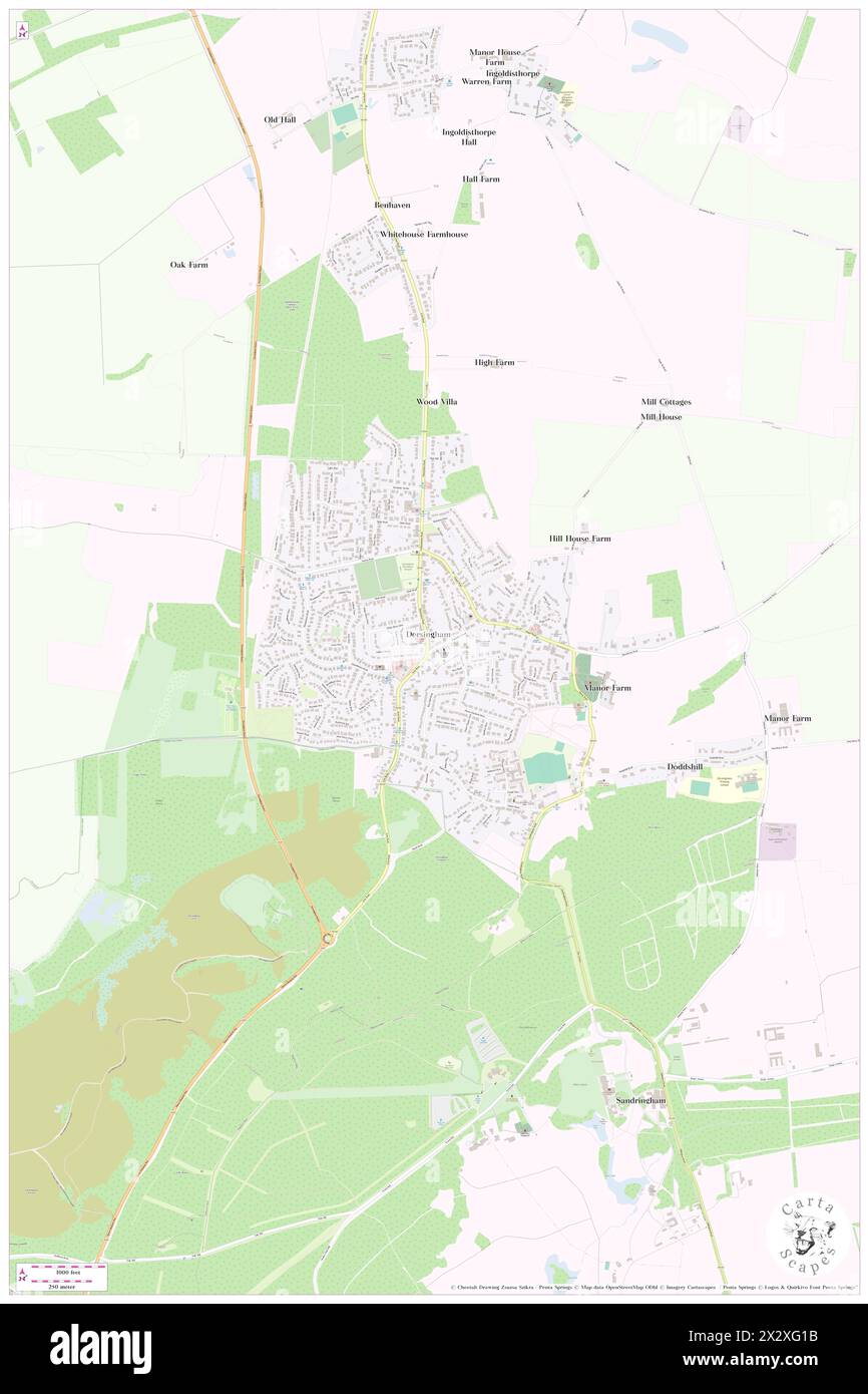 Dersingham, Norfolk, GB, United Kingdom, England, N 52 50' 43'', N 0 30 ...