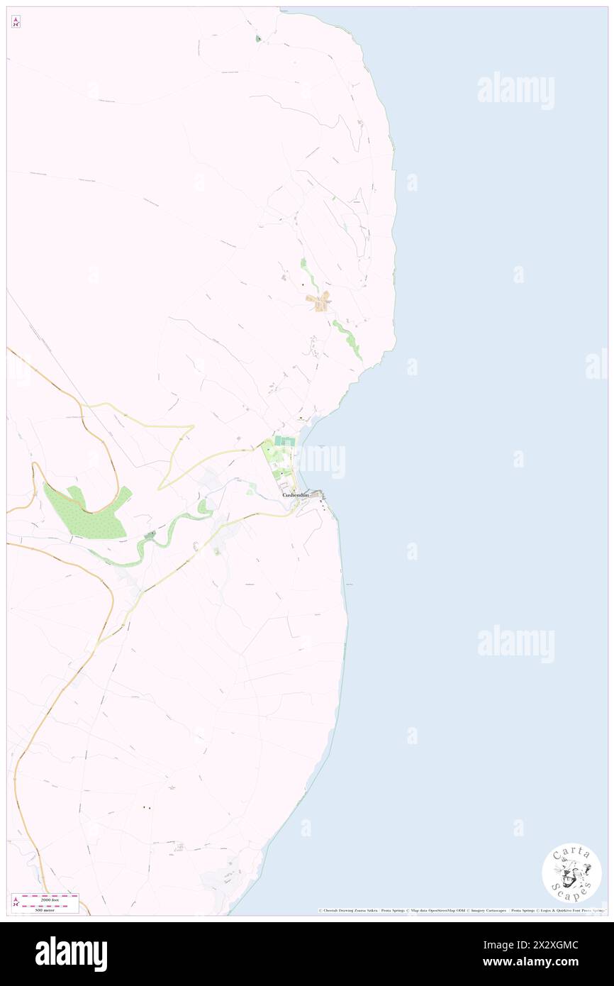 Cushendun Bay, Causeway Coast and Glens, GB, United Kingdom, Northern ...