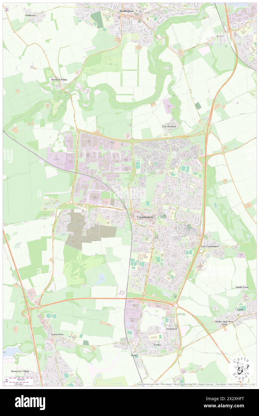 Cramlington, Northumberland, GB, United Kingdom, England, N 55 5' 11 ...