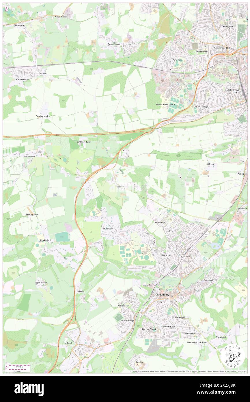 Compton, Surrey, GB, United Kingdom, England, N 51 12' 47'', S 0 37' 48 ...