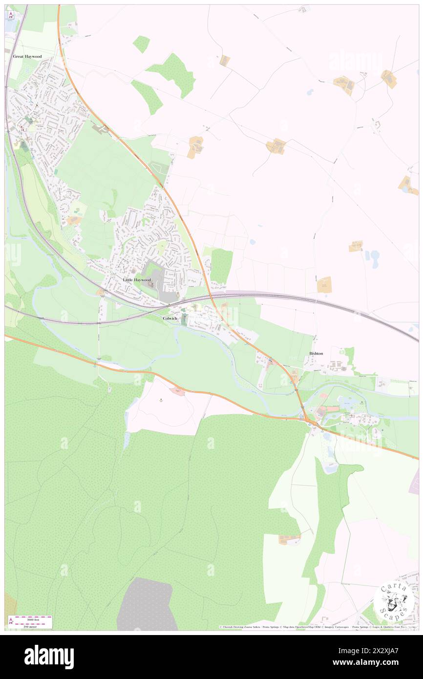 Colwich, Staffordshire, GB, United Kingdom, England, N 52 47' 15'', S 1 ...