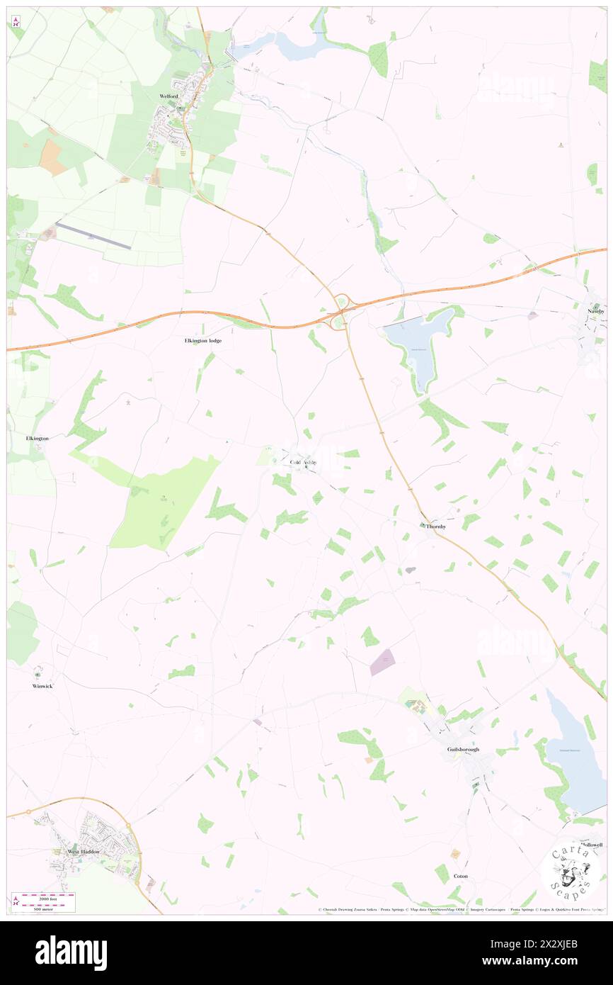 Cold Ashby, Northamptonshire, GB, United Kingdom, England, N 52 22' 52 ...