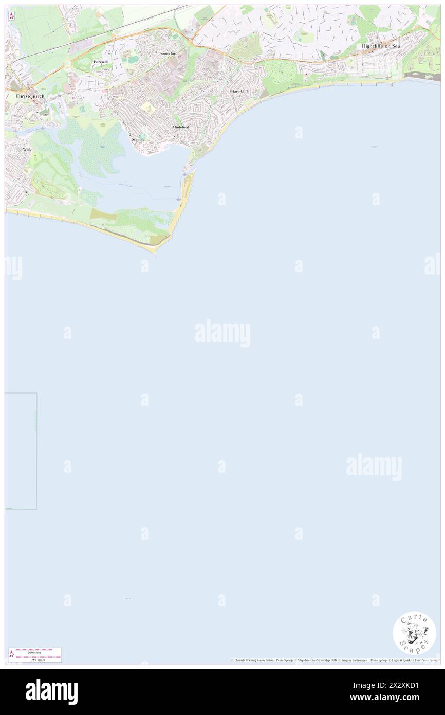 Christchurch Ledge, GB, United Kingdom, England, N 50 42' 0'', S 1 43 ...