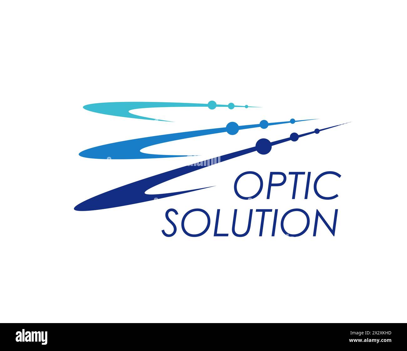 Fiber optic cable telecommunication icon for internet provider of ...