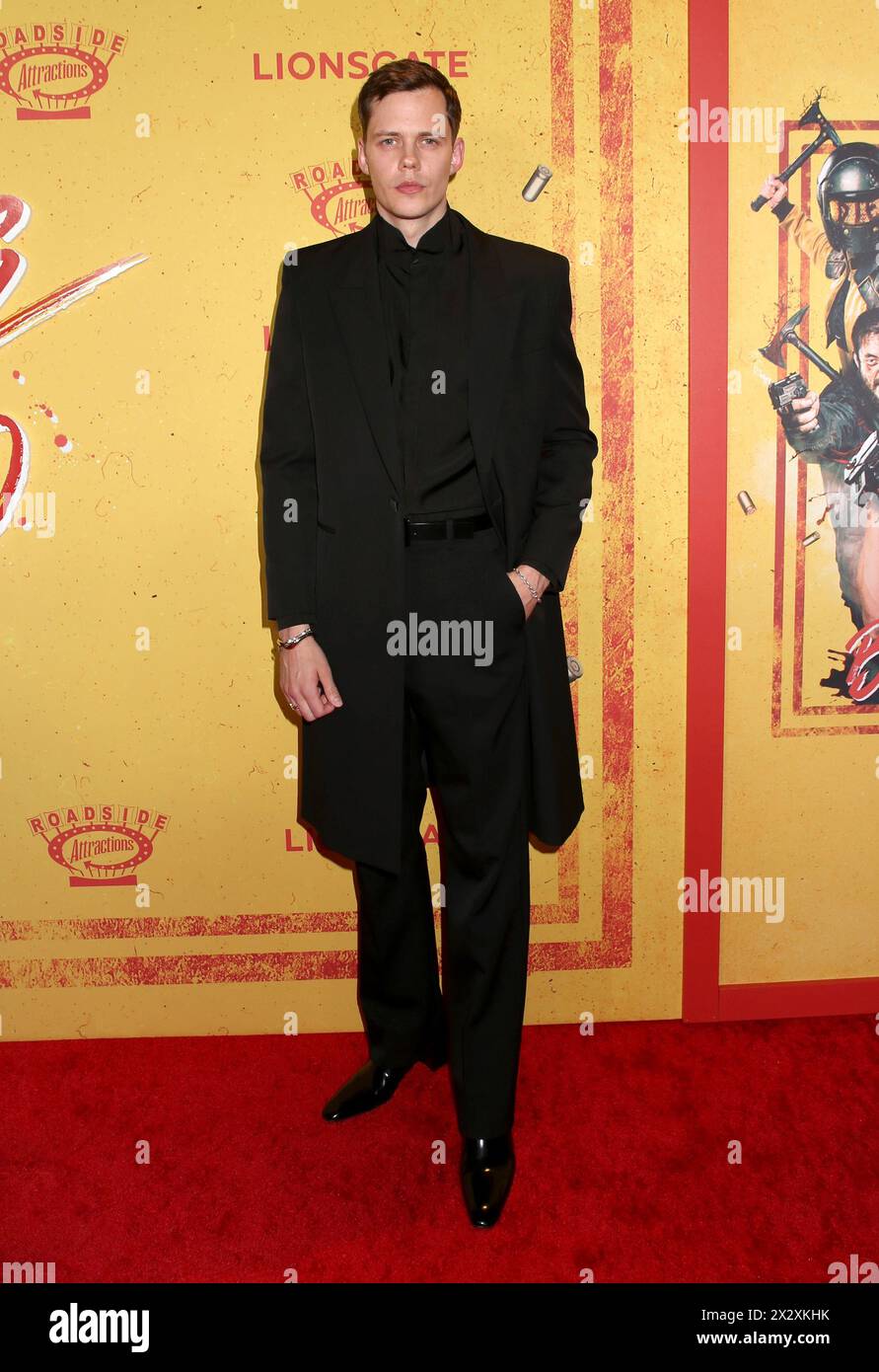Bill Skarsgard attending the 'Boy Kills World' US Premiere held at the ...