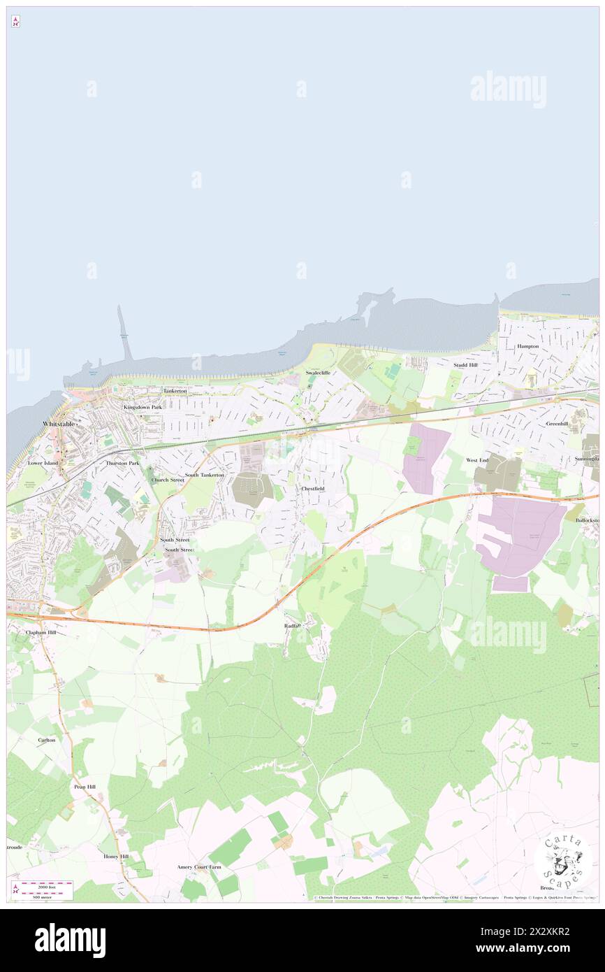 Chestfield, Kent, GB, United Kingdom, England, N 51 21' 26'', N 1 3' 56 ...