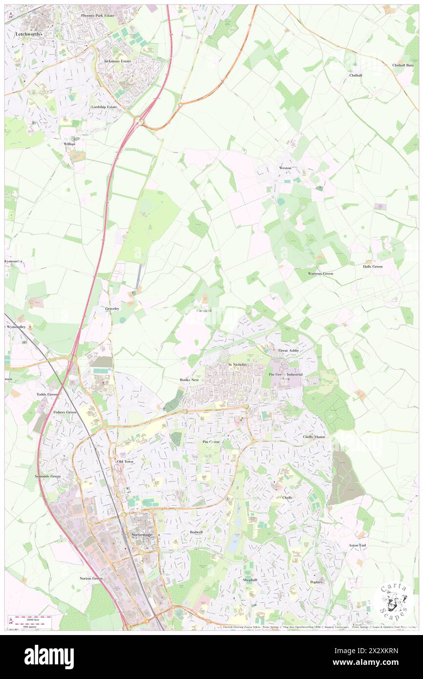 Chesfield, Hertfordshire, GB, United Kingdom, England, N 51 56' 3'', S ...