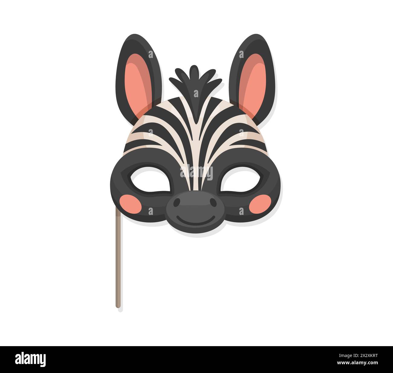 Zebra mask Stock Vector Images - Alamy