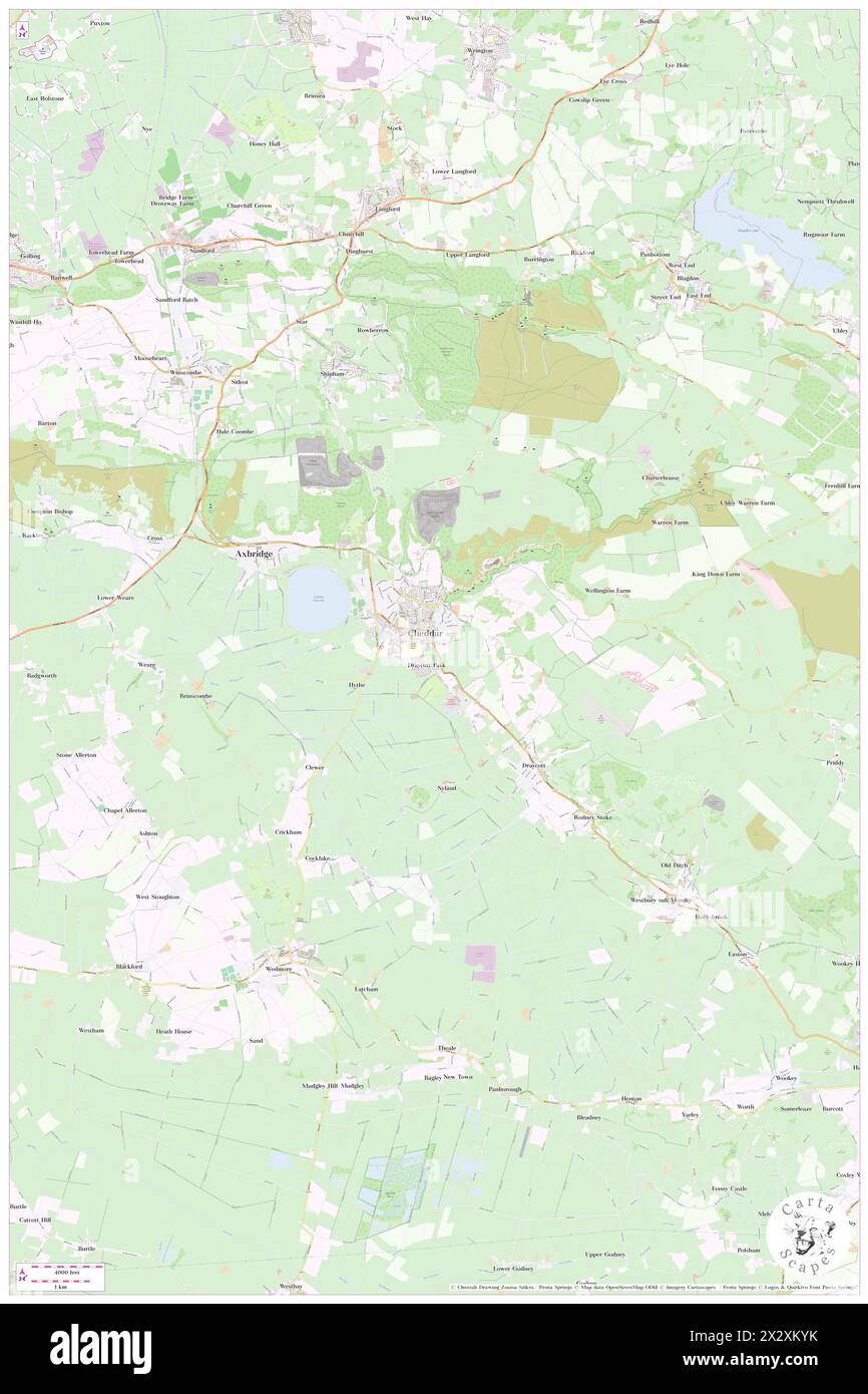 Cheddar map hi-res stock photography and images - Alamy