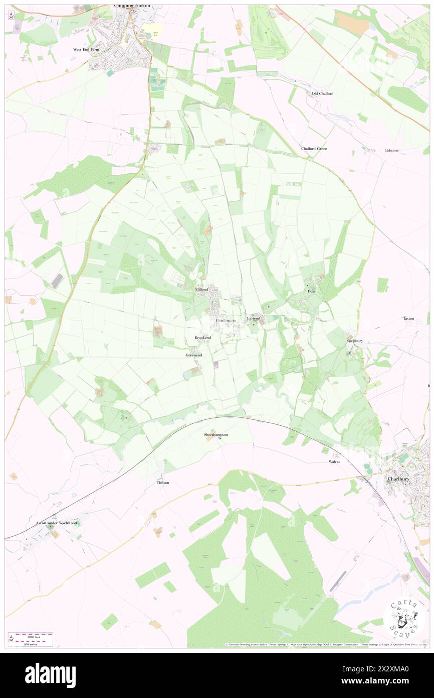 Chadlington, Oxfordshire, GB, United Kingdom, England, N 51 53' 41'', S ...