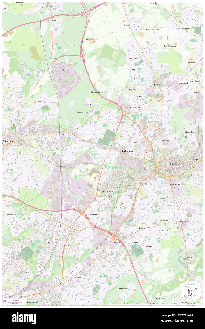 Chadderton, Borough of Tameside, GB, United Kingdom, England, N 53 32 ...
