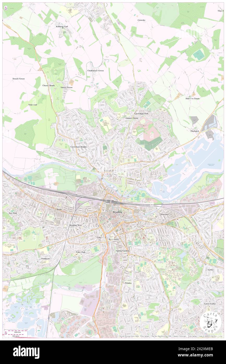 Caversham, Reading, GB, United Kingdom, England, N 51 28' 5'', S 0 58 ...