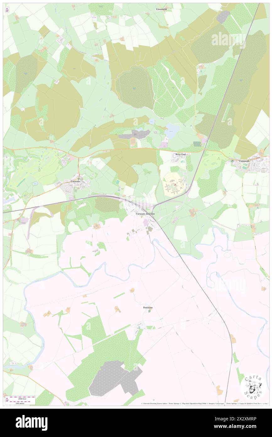 Carstairs Junction, South Lanarkshire, GB, United Kingdom, Scotland, N ...