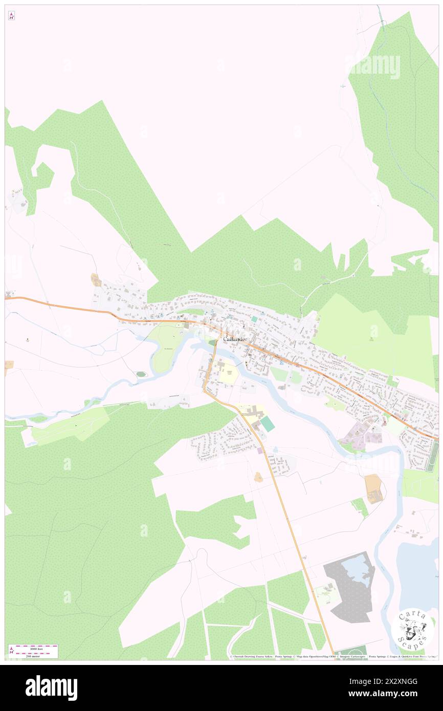 Callander map hi-res stock photography and images - Alamy