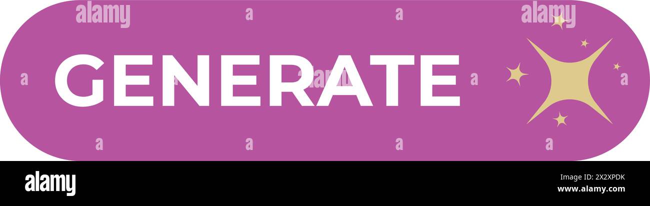 Ai button generator icon technology. Artificial intelligence generator ...