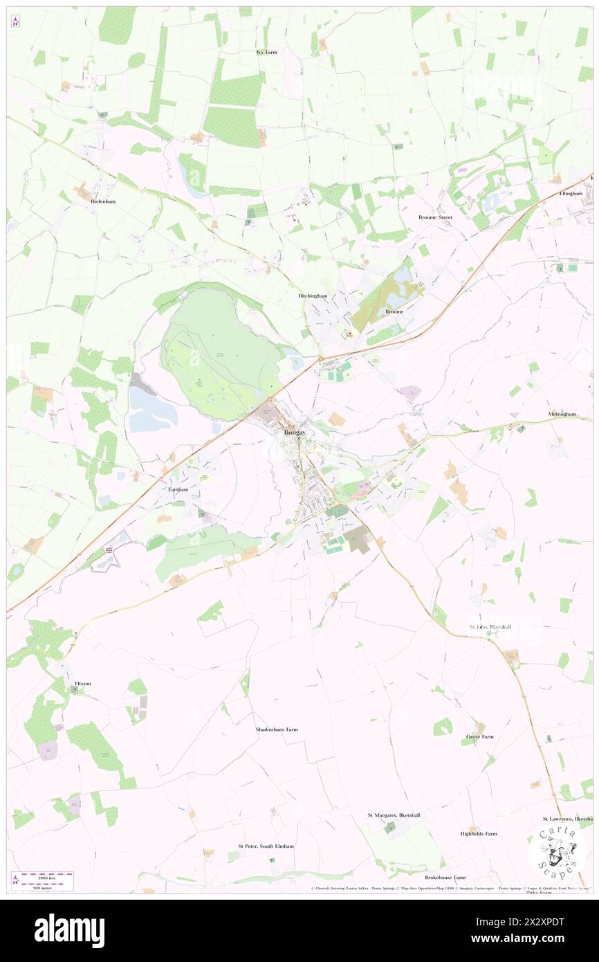 Bungay, Suffolk, GB, United Kingdom, England, N 52 27' 15'', N 1 26' 17 ...