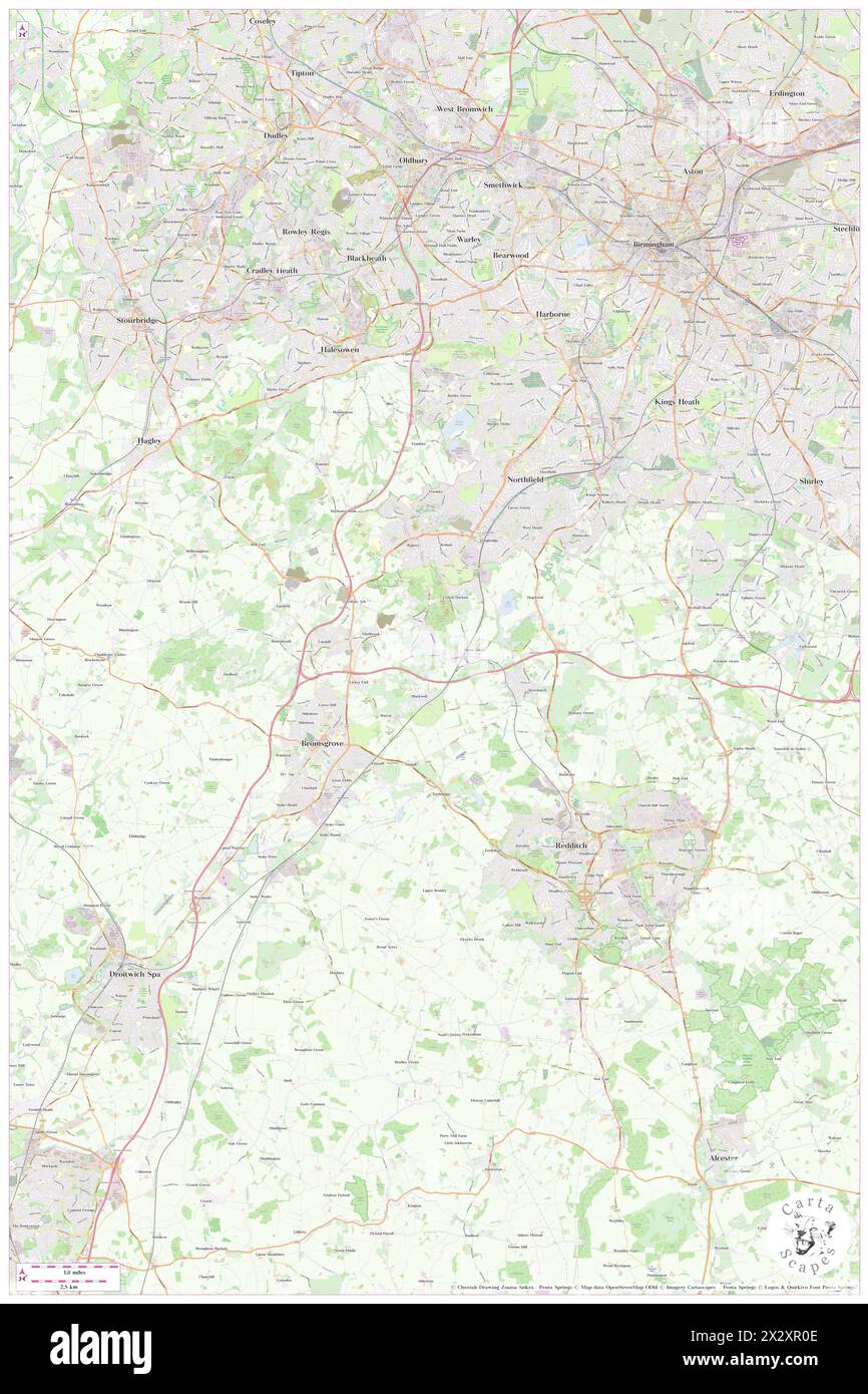 Bromsgrove, Worcestershire, GB, United Kingdom, England, N 52 20' 8 ...