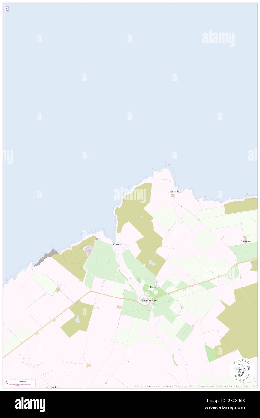 Map of ness city hi-res stock photography and images - Alamy