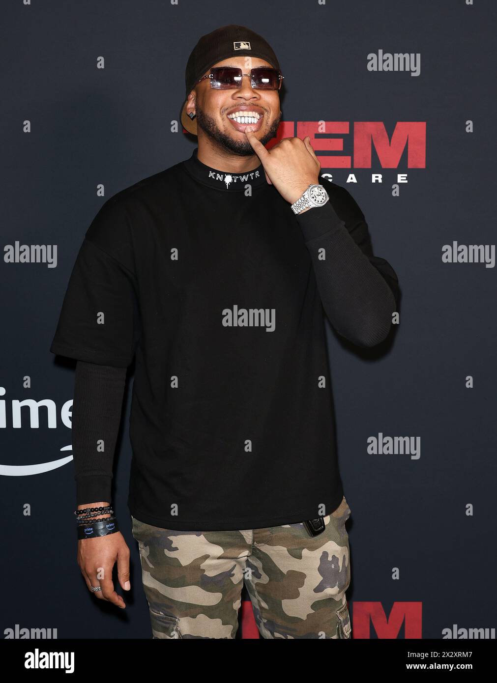 Century City, USA. 23rd Apr, 2024. Skully arrives at THEM: THE SCARE ...