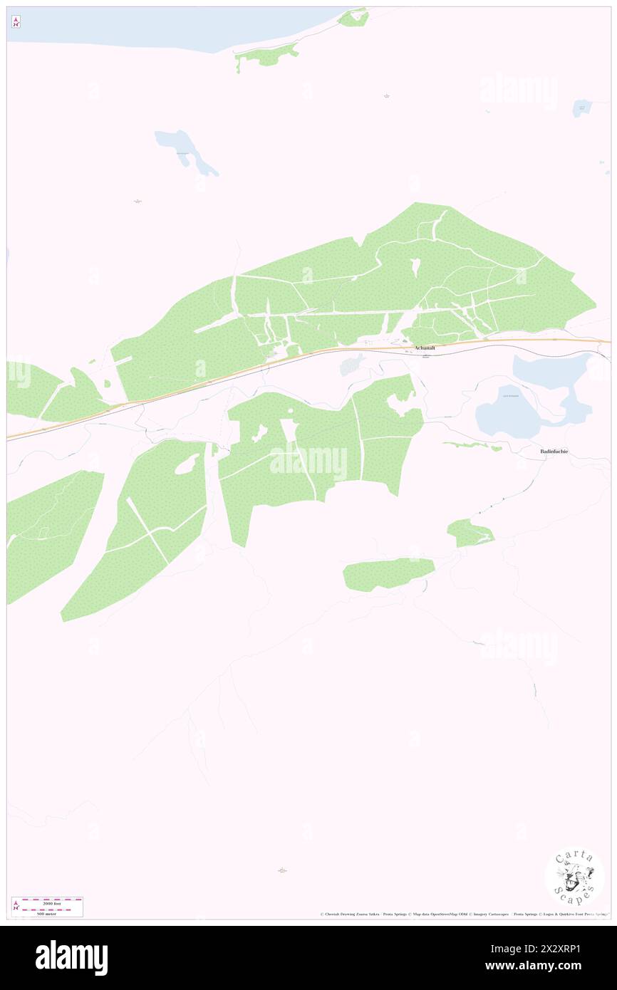 Strath Bran, Highland, GB, United Kingdom, Scotland, N 57 36' 0'', S 4 ...