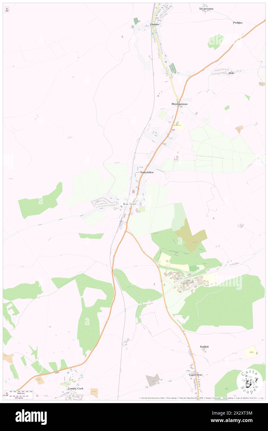 Bow Street, County of Ceredigion, GB, United Kingdom, Wales, N 52 26 ...