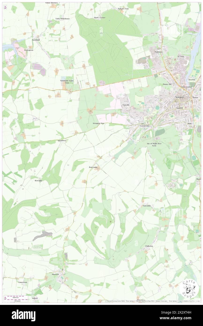 Bowcombe, Isle of Wight, GB, United Kingdom, England, N 50 40' 57'', S ...