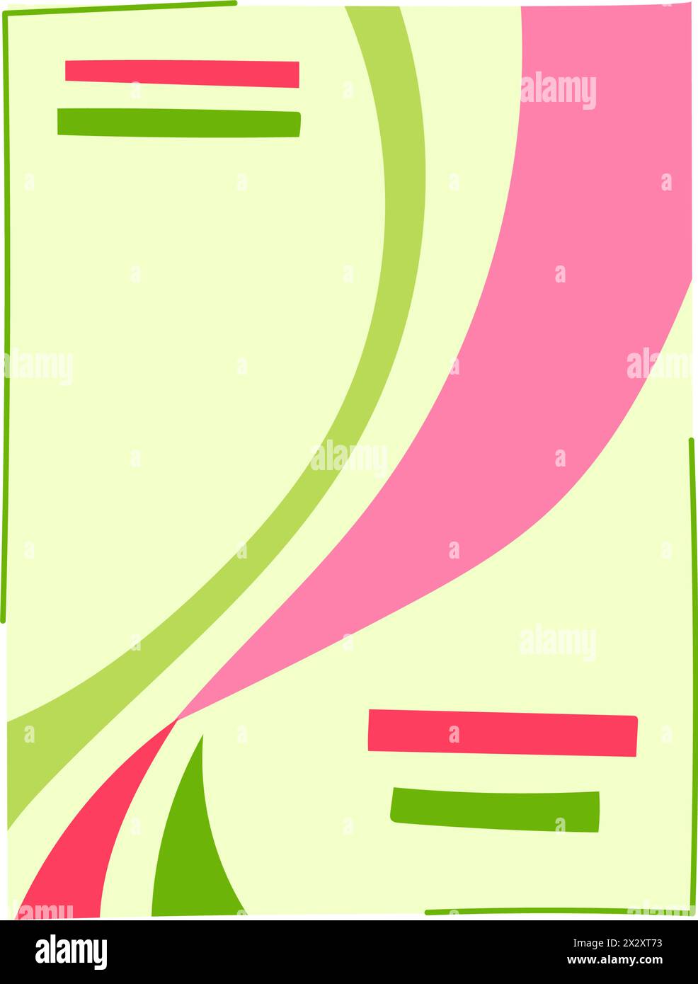 summary annual report cartoon vector illustration Stock Vector Image ...