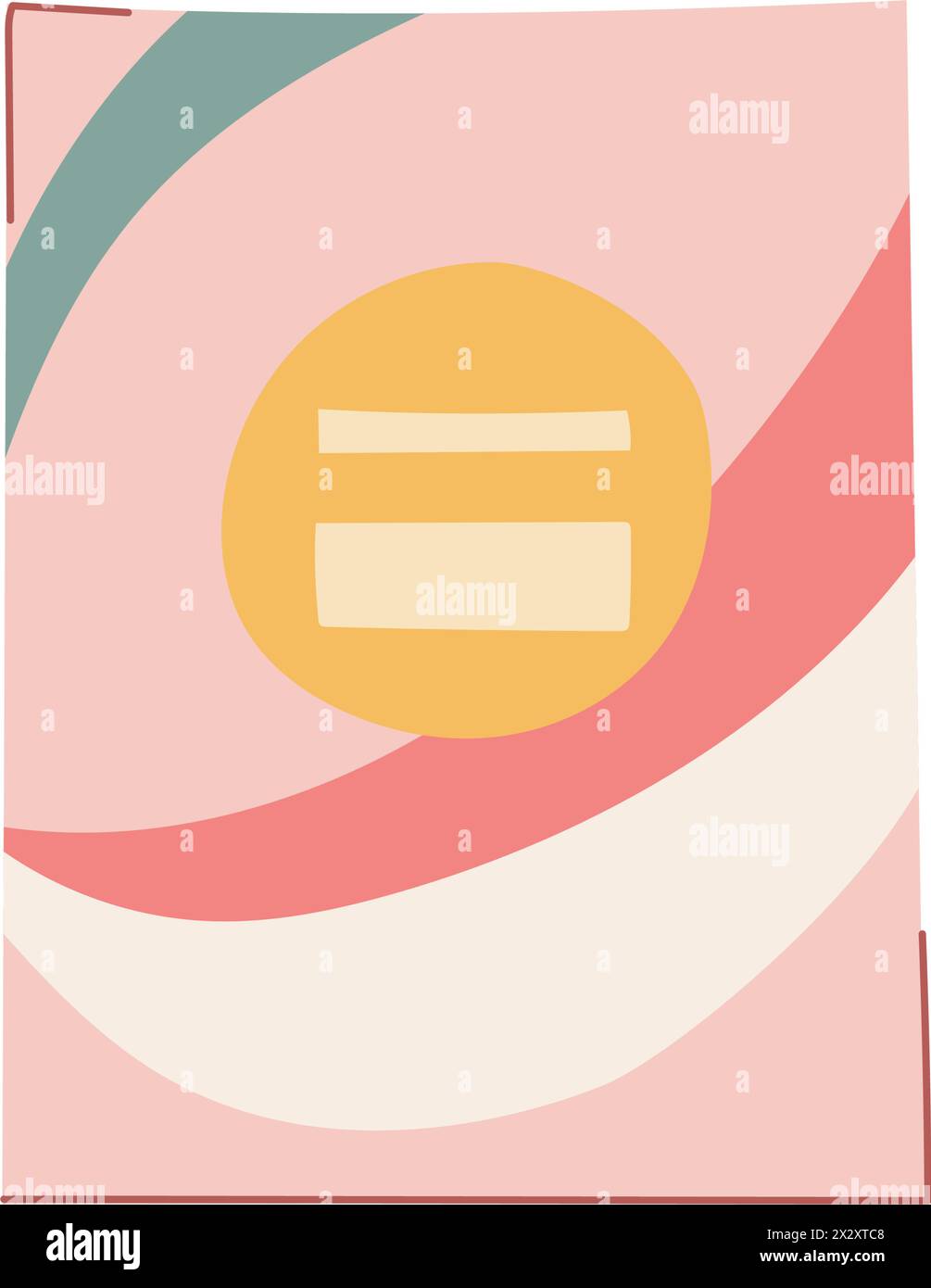 performance annual report cartoon vector illustration Stock Vector ...