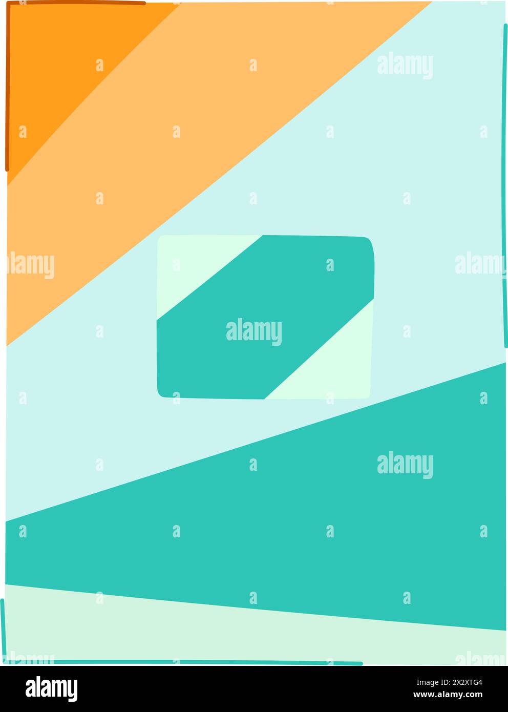 profit annual report cartoon vector illustration Stock Vector Image ...