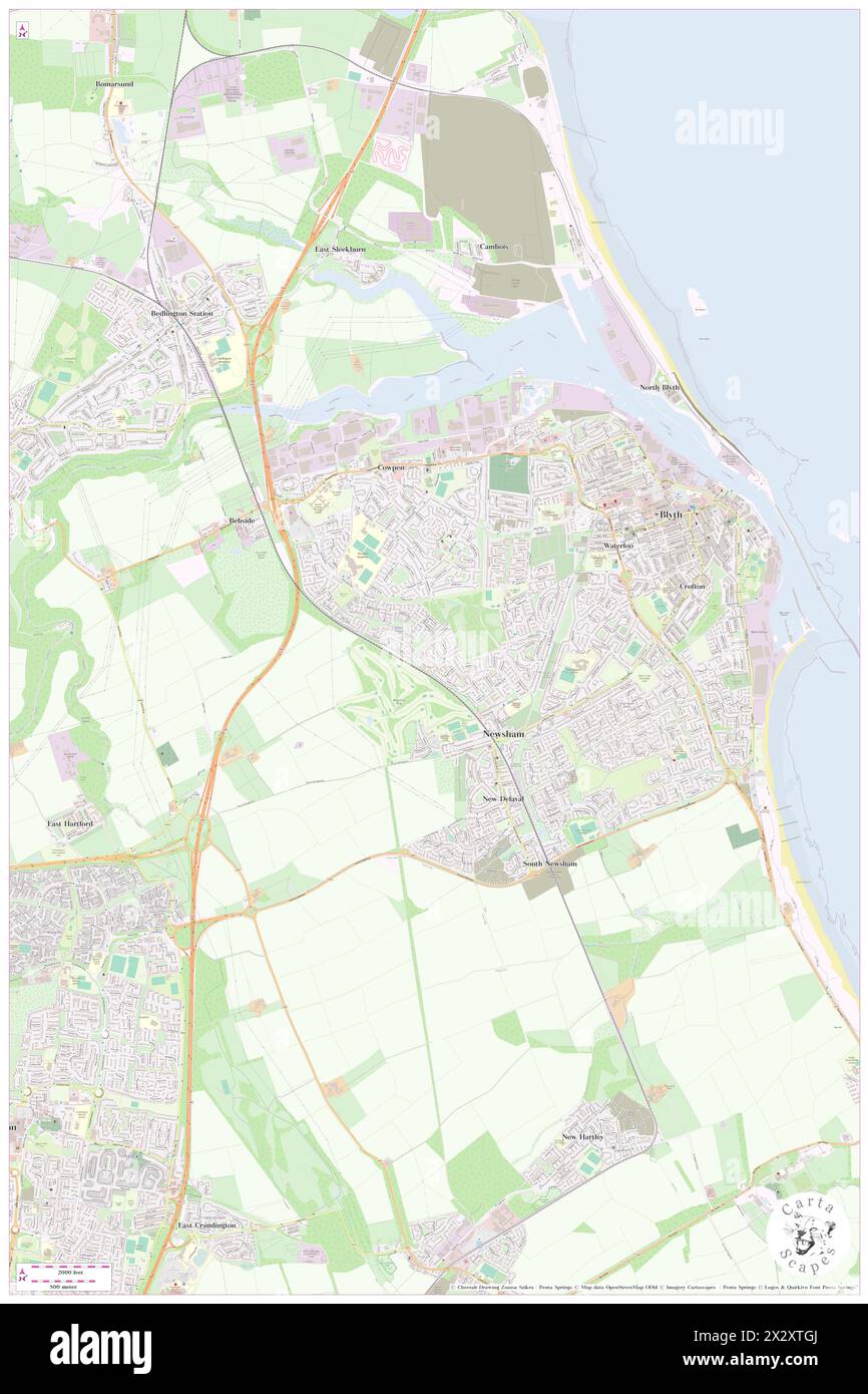 Blyth, Northumberland, GB, United Kingdom, England, N 55 7' 37'', S 1 ...