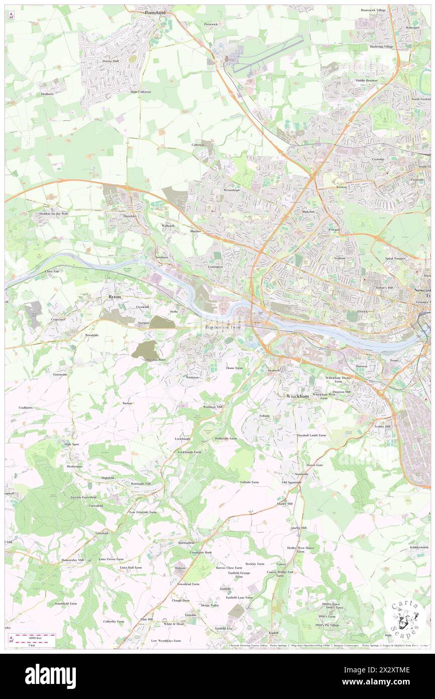 Blaydon-on-Tyne, Gateshead, GB, United Kingdom, England, N 54 57' 52 ...