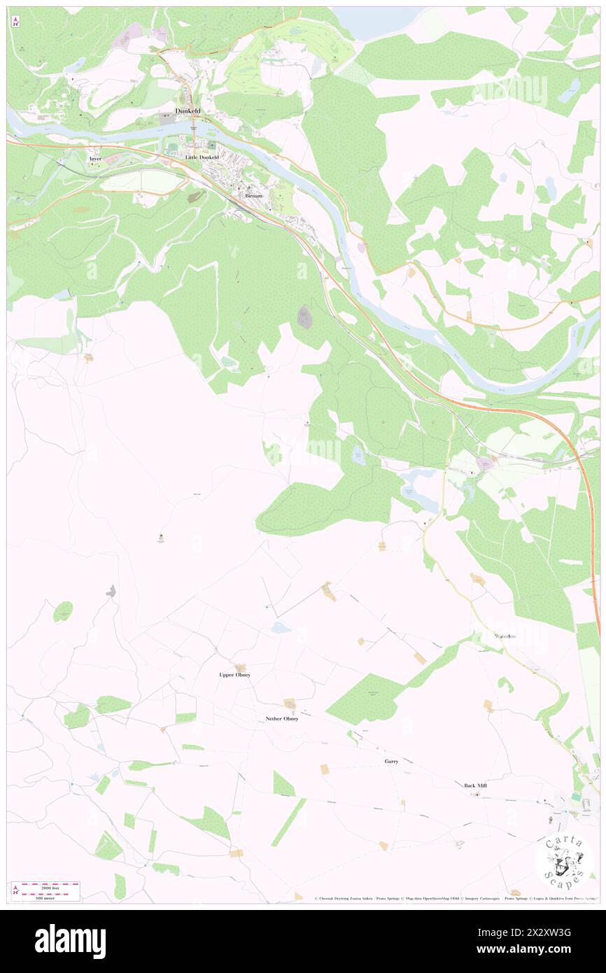 Birnam Hill, Perth and Kinross, GB, United Kingdom, Scotland, N 56 31 ...