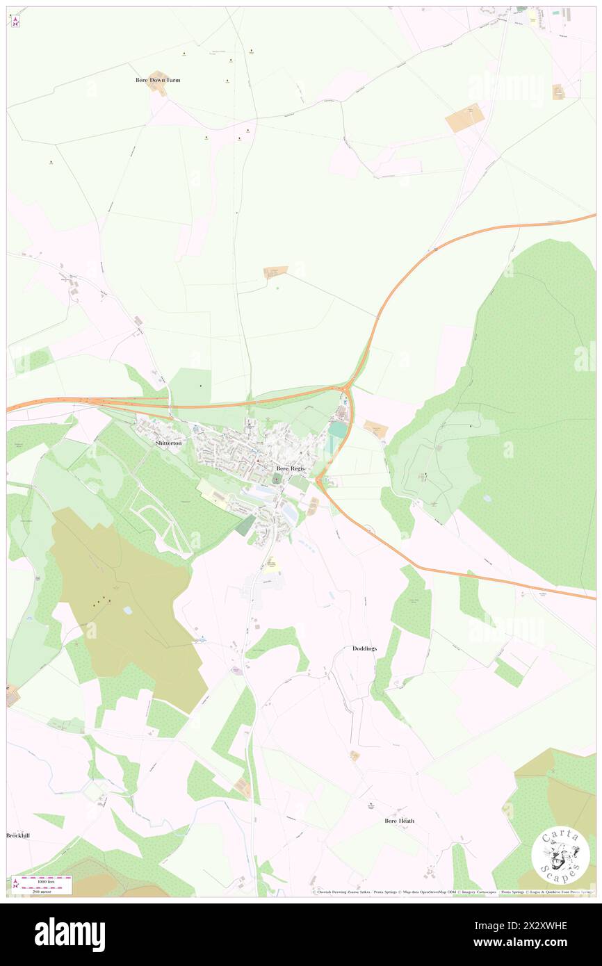 Bere Regis, Dorset, GB, United Kingdom, England, N 50 45' 13'', S 2 12 ...