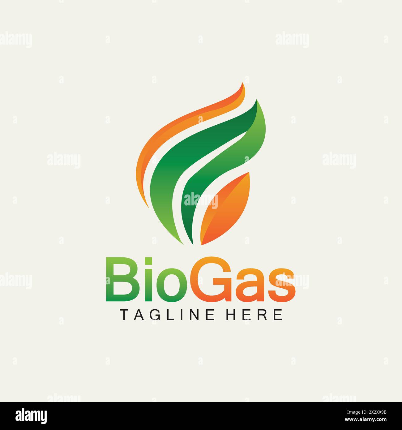 Biogas logo. Oil and gas logo. Biogas logo energy with Fire and leaf ...