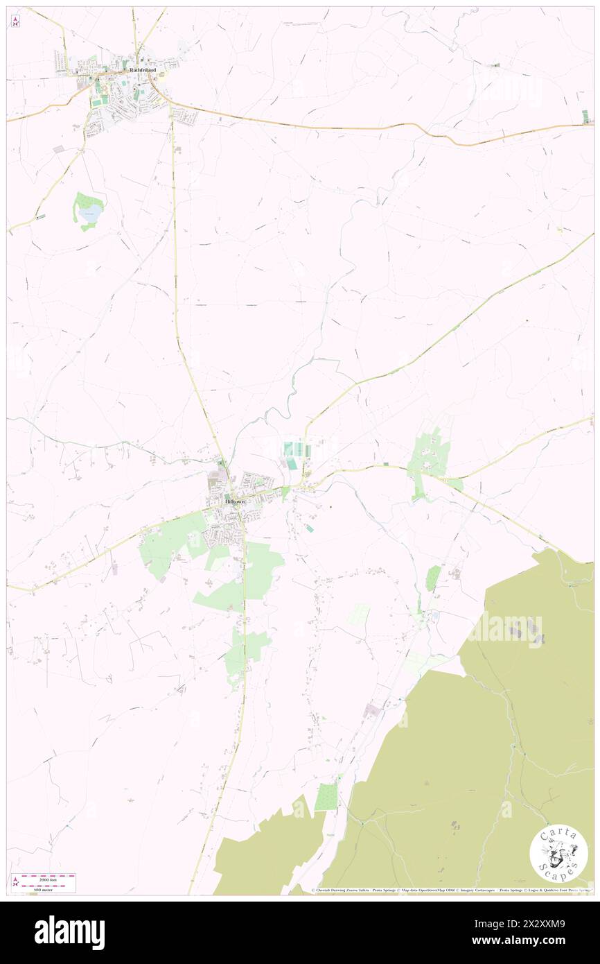 Newry map hi-res stock photography and images - Alamy